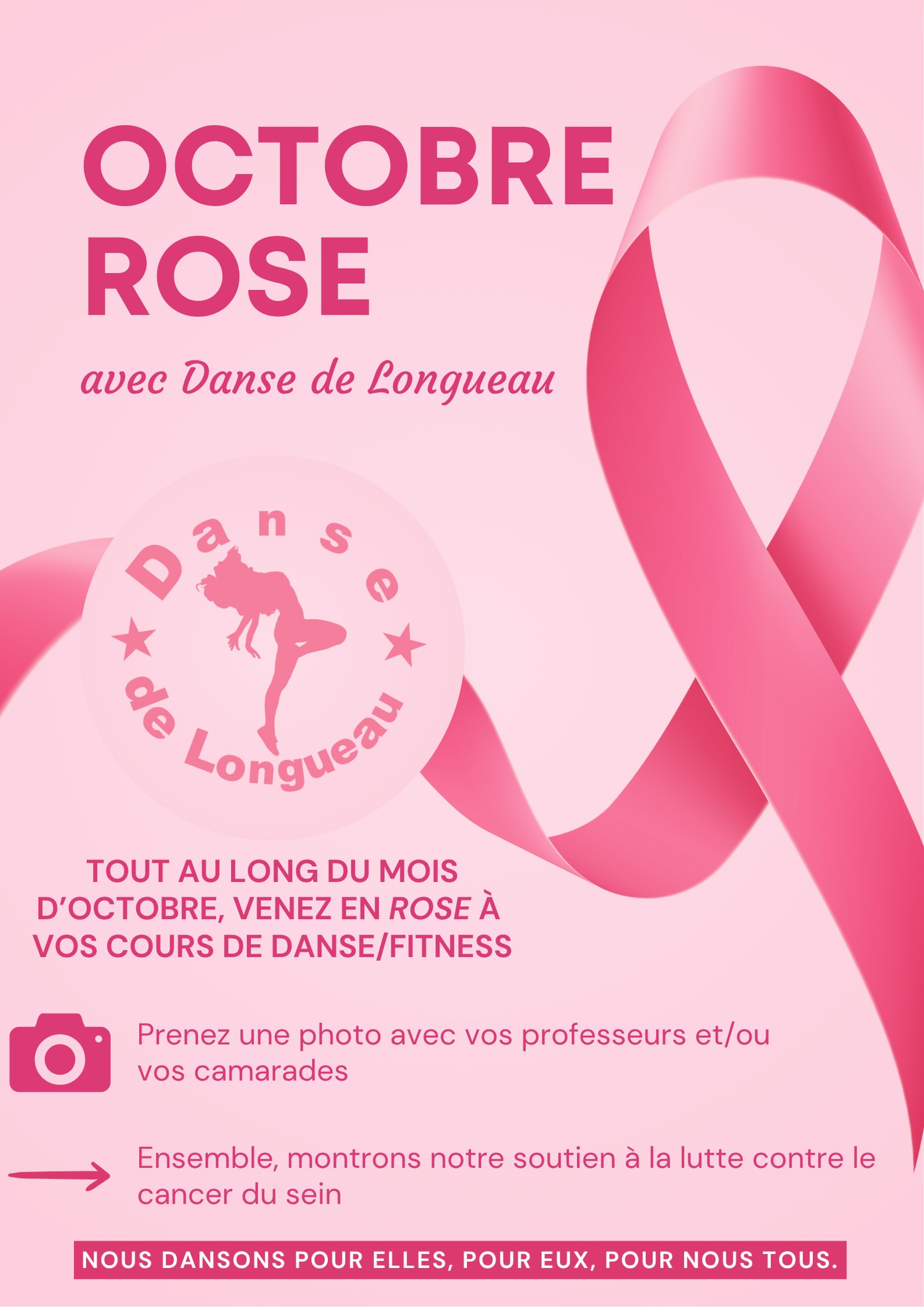 🎀 OCTOBRE ROSE AVEC DANSE DE LONGUEAU 🎀 : Danse de Longueau